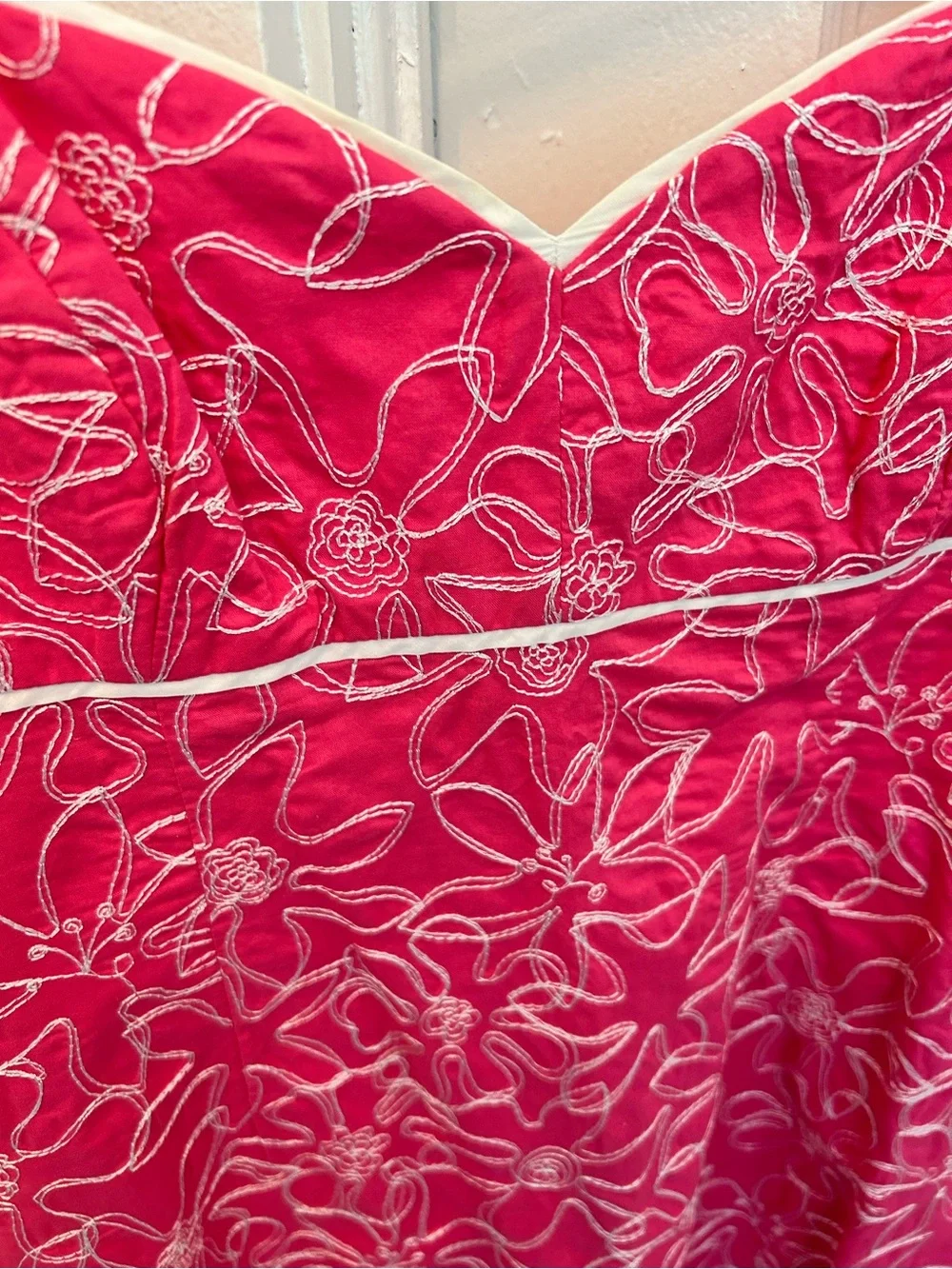 Lilly Pulitzer | Dresses | Lilly Pulitzer Shift Dress Hot Pink Cotton ...